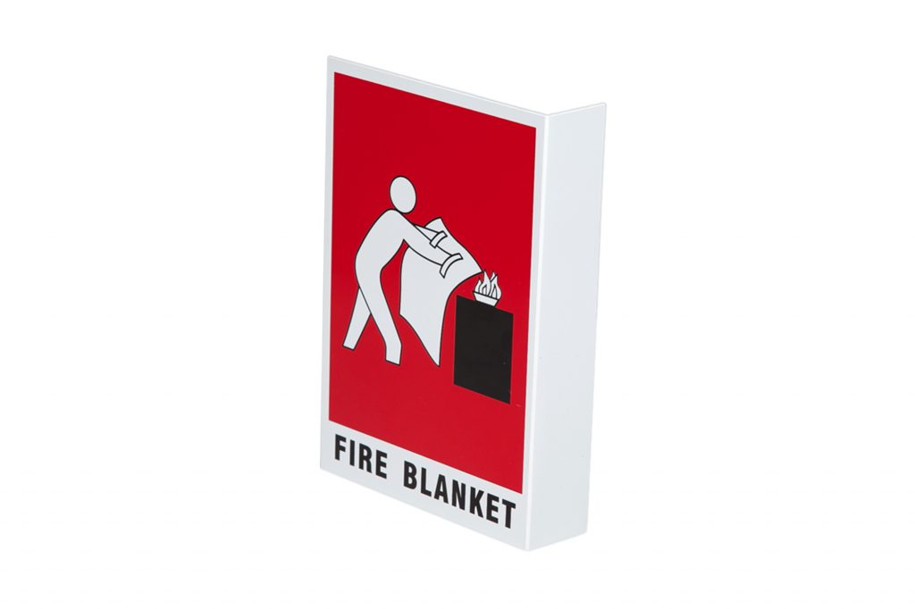 Fire Blanket Location Sign 150mm x 225mm Right Angle – Fire & Safety WA